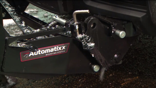 Automatixx™ Attachment Simplifies Hookup on SnowEx Plows