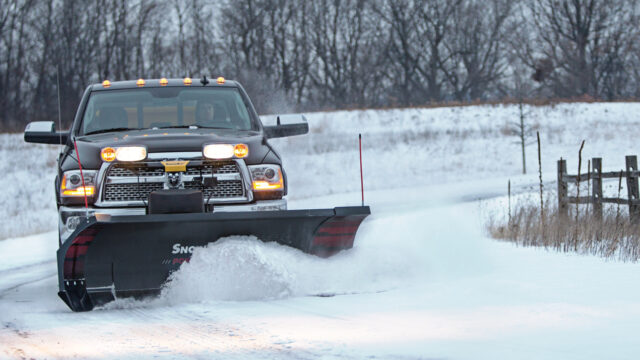 SnowEx® Launches Complete Line of Snowplows