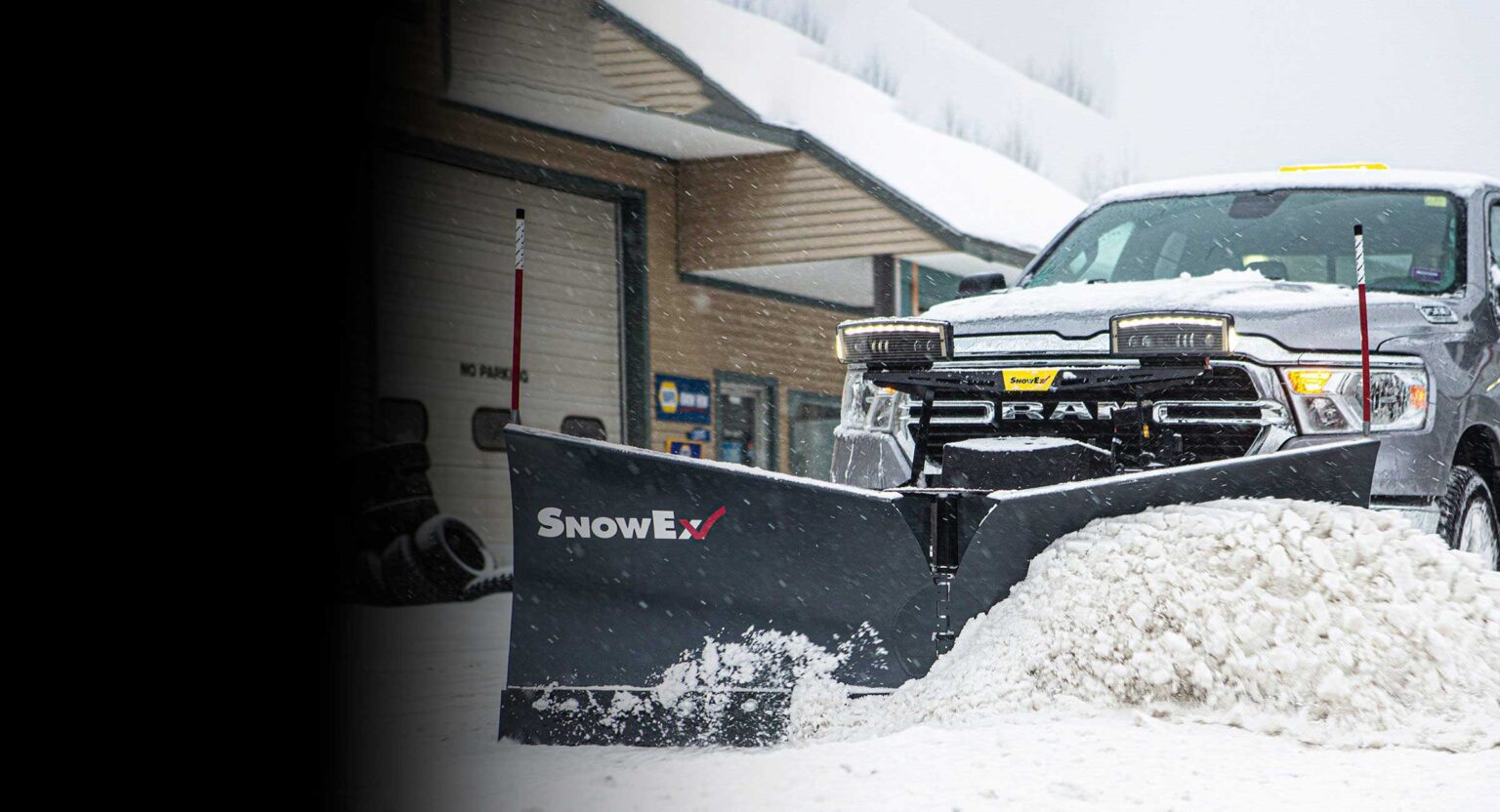 RDV® V-Plow for Half Ton Trucks | SnowEx®
