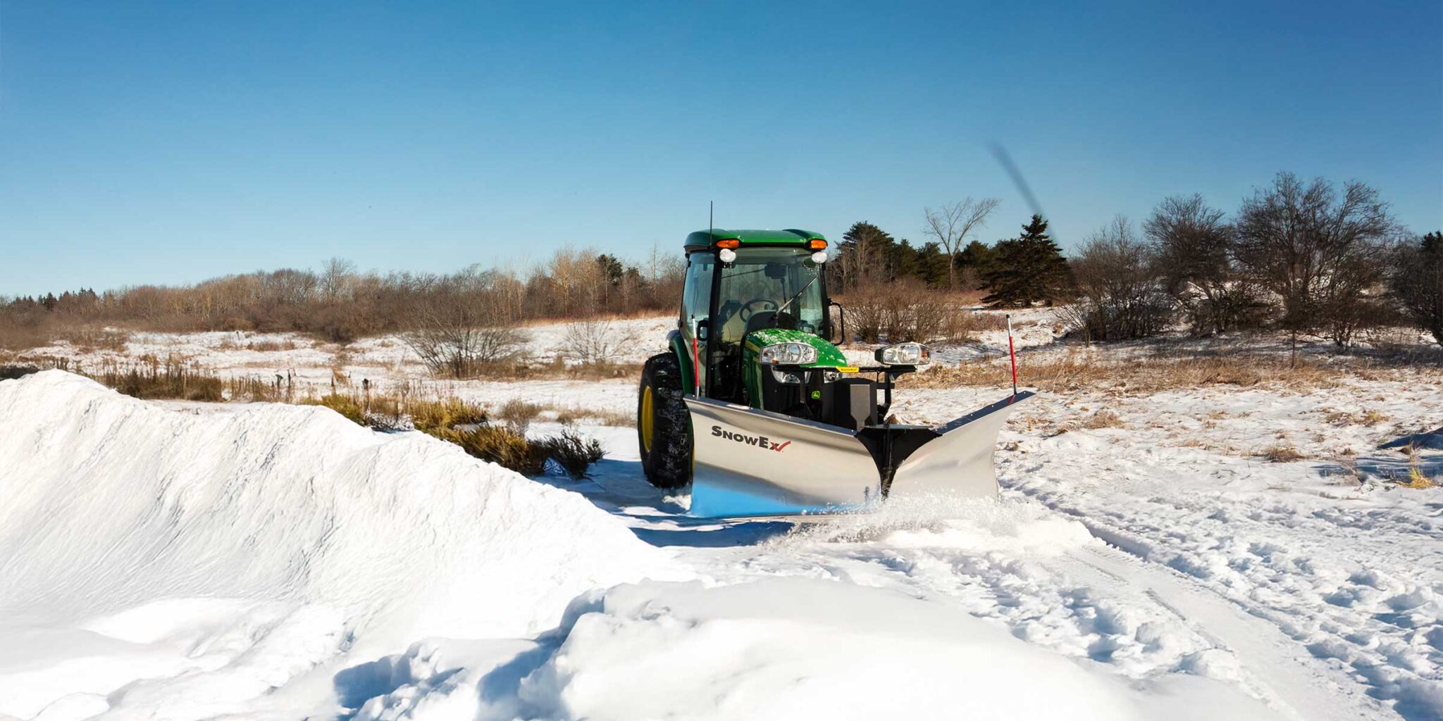 Tractor Snow Plows | SnowEx® Plow Mount for Tractors
