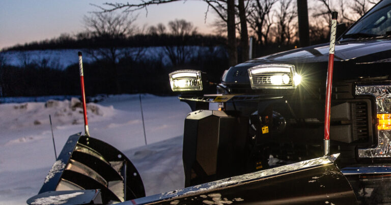 STORM SEEKER™ LED Snow Plow Headlights | SnowEx®