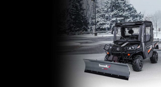 Mid-Duty UTV Straight Blade Snowplow | SnowEx®