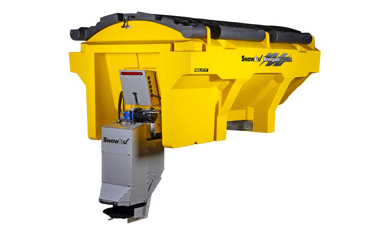 SnowEx® Reveals New Renegade™ Hopper Spreaders | SnowEx