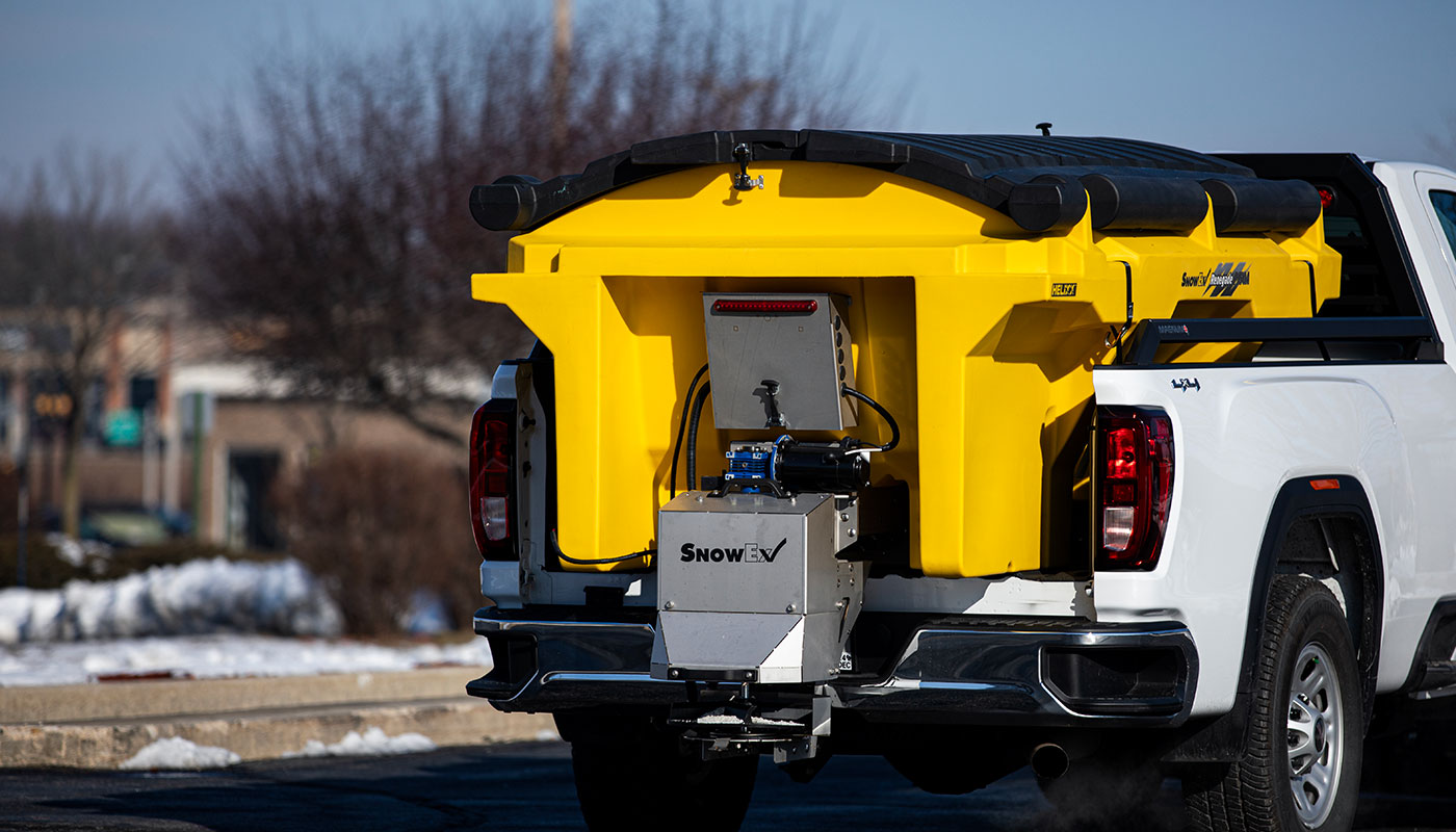 Renegade™ Poly Hopper Spreader | SnowEx®