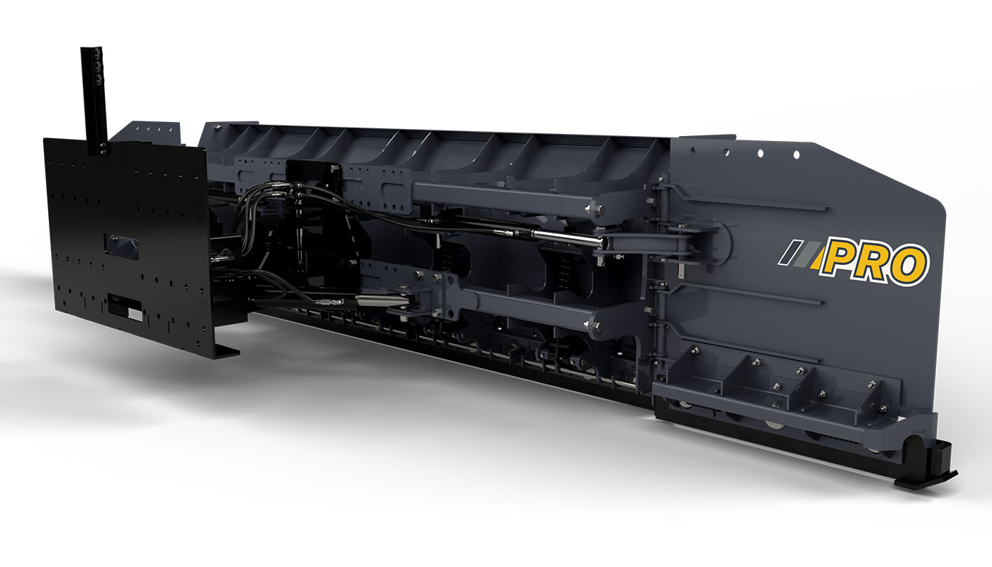 POWER PUSHER PRO Hydraulic-Wing Pusher Plow | SnowEx®