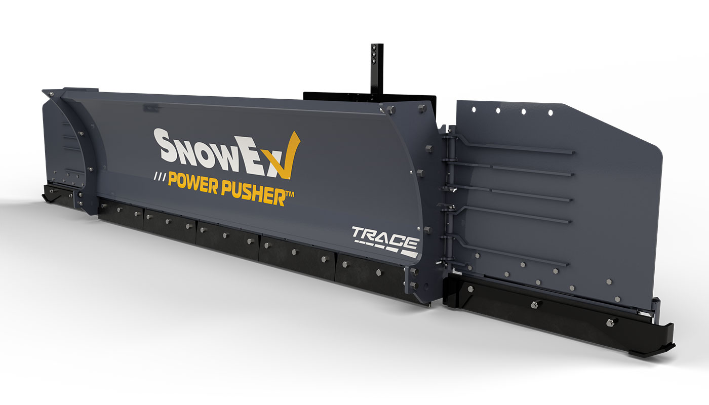 POWER PUSHER PRO Hydraulic-Wing Pusher Plow | SnowEx®