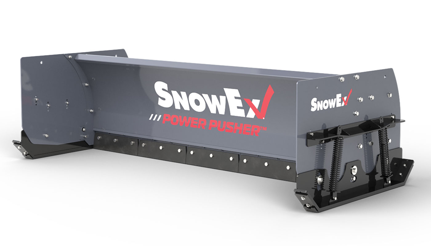Skid-Steer Snow Plows | Straight Blade Attachments | SnowEx®