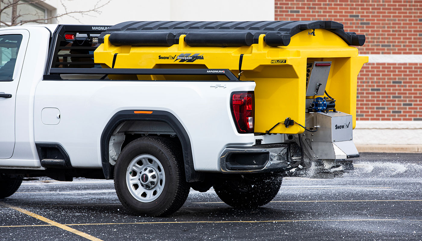 Renegade™ Poly Hopper Spreader | SnowEx®